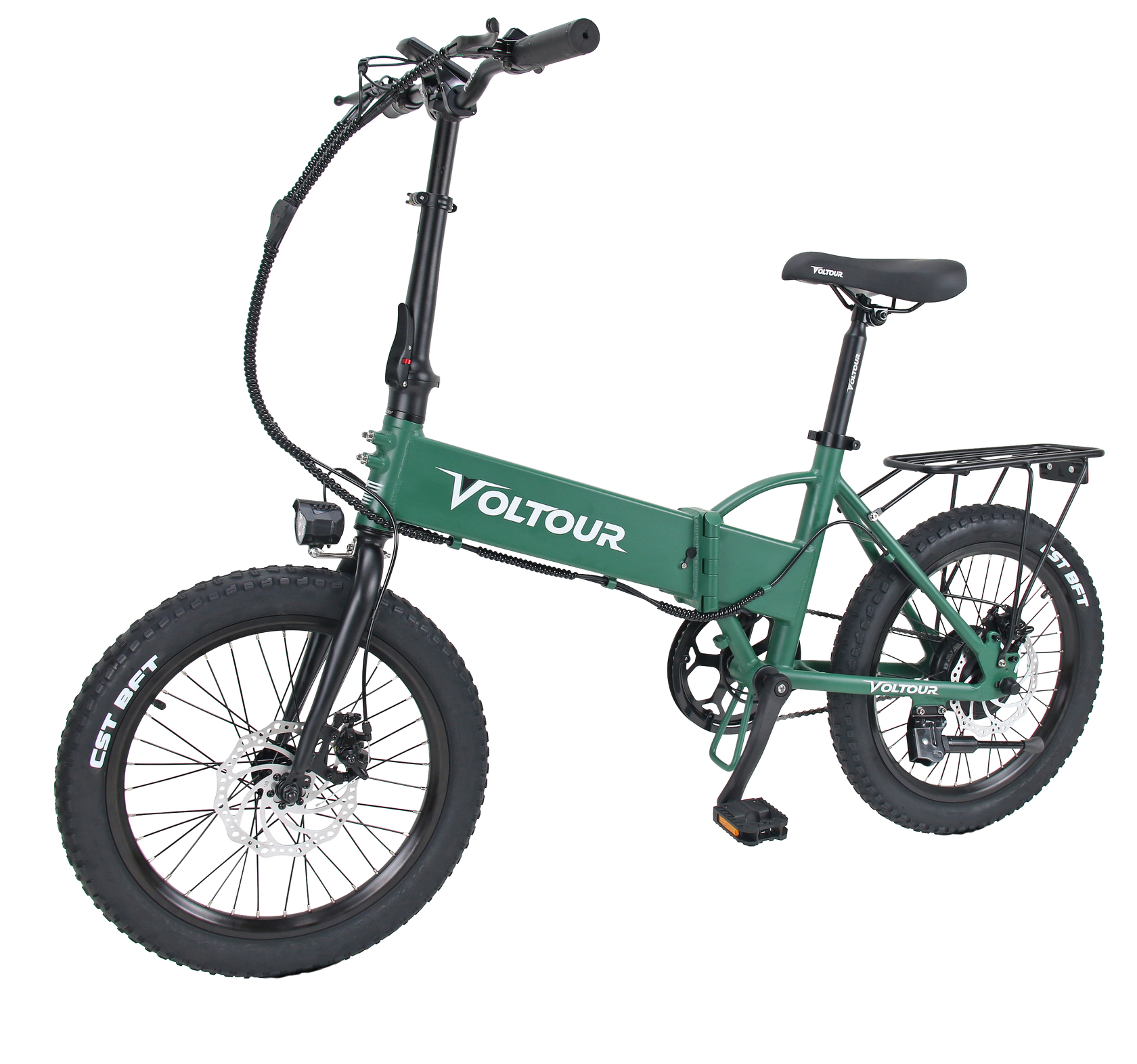 Foldable Electric Bike with Step Over Frame | 300 Watt Motor – Voltour ...
