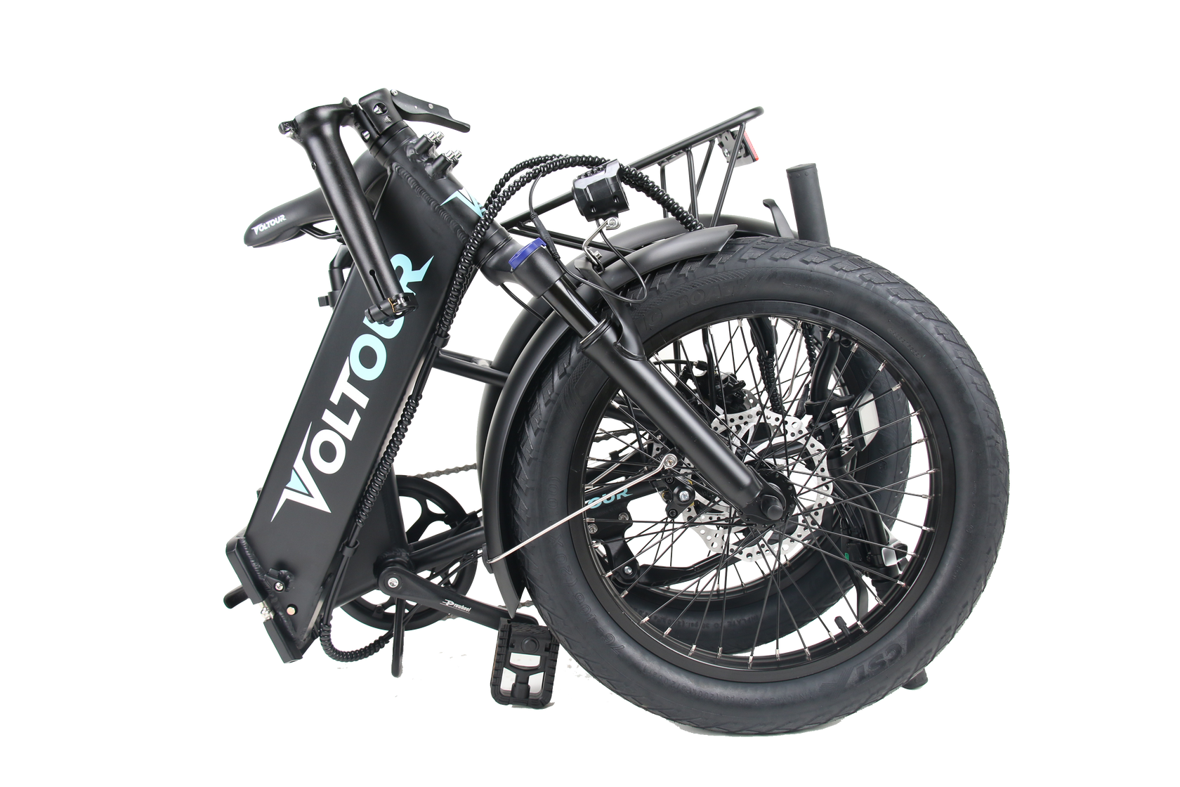Foldable Electric Bike with StepThru Frame | 500 Watt Motor – Voltour Bikes