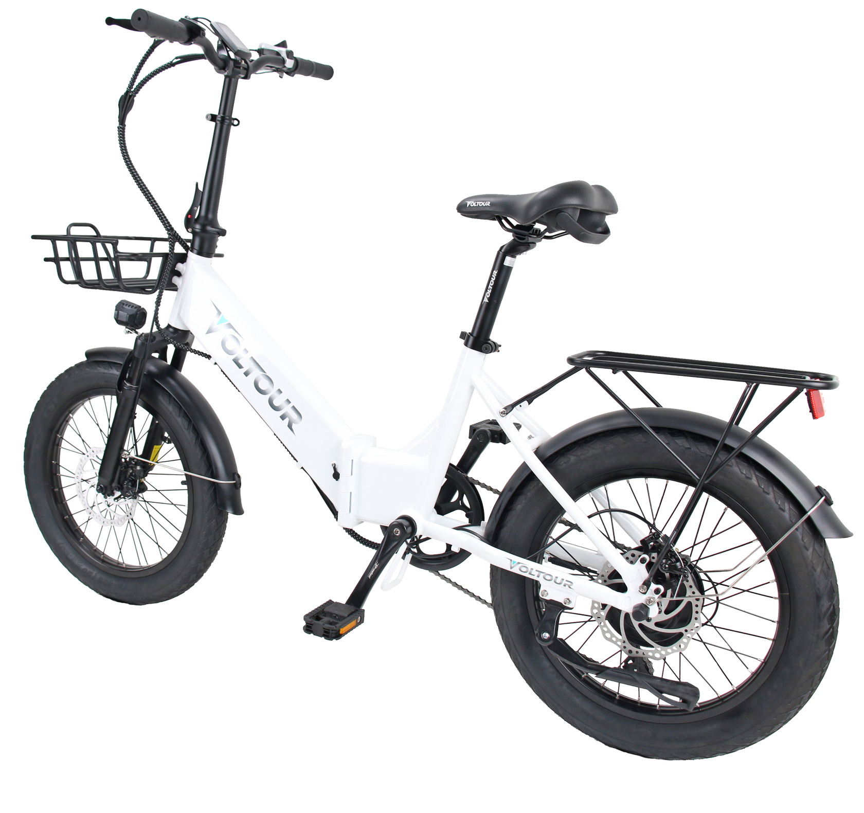 Foldable Electric Bike with StepThru Frame | 500 Watt Motor – Voltour Bikes