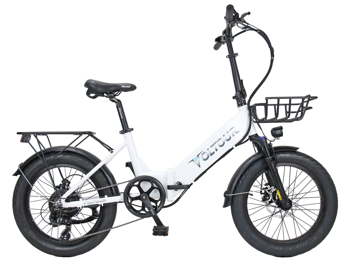 Foldable Electric Bike with StepThru Frame | 500 Watt Motor – Voltour Bikes