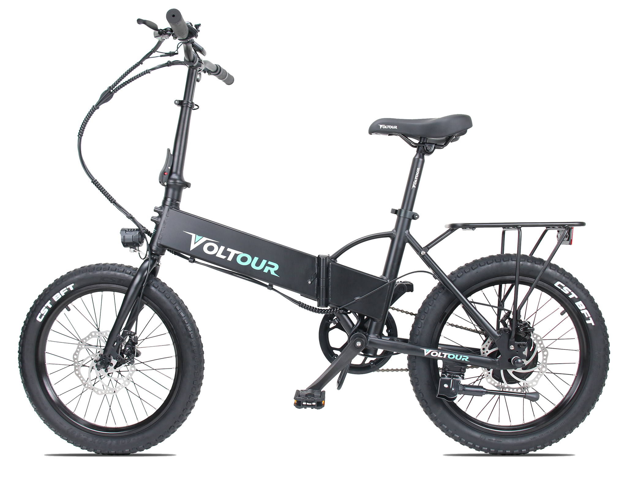 Foldable Electric Bike with Step Over Frame | 300 Watt Motor – Voltour ...
